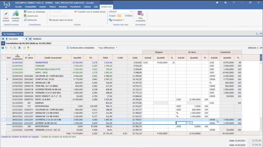 La liasse fiscale ISACOMPTA CONNECT - Gestion des vidéos